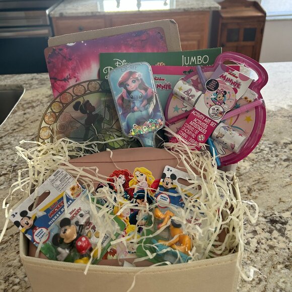 Toys | New Disney And Disney Princess Basket | Poshmark